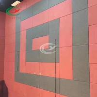 China Lightweight Wall Acoustic Sound Tiles PET Felt Nontoxic Sound Proof for sale