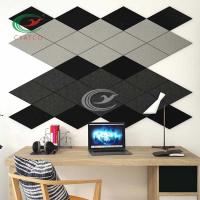 China ODM Square Fiber Acoustic Sound Tiles Flavorless For Office Wall for sale