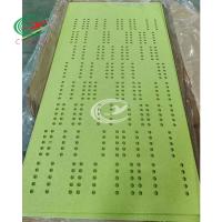 China Carving Polyester PET Acoustic Board Hanging Screen Harmless Multicolor for sale