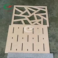 China Practical Odorless PET Panels Acoustic , Recycled Felt Screen Room Divider for sale