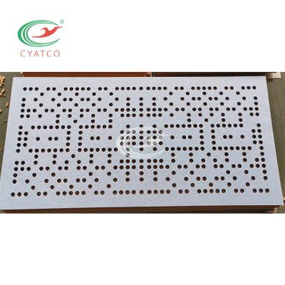 China Hanging Carving PET Acoustic Panels Mildewproof Noise Cancelling for sale