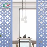 China Nontoxic Durable Perforated Acoustic Board , Multiscene Hanging Acoustic Screens for sale