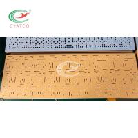 China Nontoxic Durable Perforated Acoustic Board , Multiscene Hanging Acoustic Screens for sale