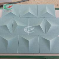 China Star Textured 3D Acoustic Wall Tiles Moistureproof Multicolor for sale