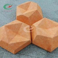China Theatre Wall PET Hexagon Acoustic Panels Mildewproof Sound Absorption for sale