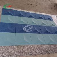 China Star Textured 3D Acoustic Wall Tiles Moistureproof Multicolor for sale