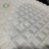 China Cube 3D Textured Polyester Fiber Acoustic Panel Soundproof For KTV for sale