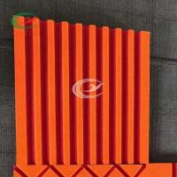 China Harmless Interior Fiber Acoustic Panel , Flavorless Sound Absorption Sheet for sale
