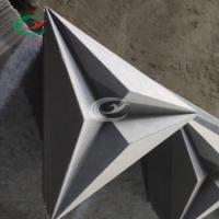 China Triangular Decorative Polyester Fiber Acoustic Panel 3D Moistureproof for sale