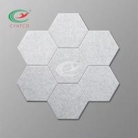 China Multiscene Sound Absorbing Panels Hexagon Lightweight Odorless for sale