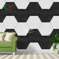 China Recycled Polymer Modern Acoustic Wall Panel Class A ASTM E84 40+ Colors for sale