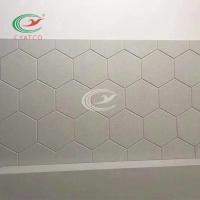 China Multiscene Sound Absorbing Panels Hexagon Lightweight Odorless for sale
