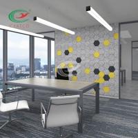 China Practical Harmless Hexagon Soundproof Panels , Mildewproof Acoustic Hexagon Tiles for sale
