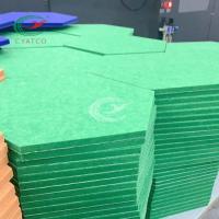 China Harmless Fireproof Hexagon Foam Panels Environmentally Friendly for sale