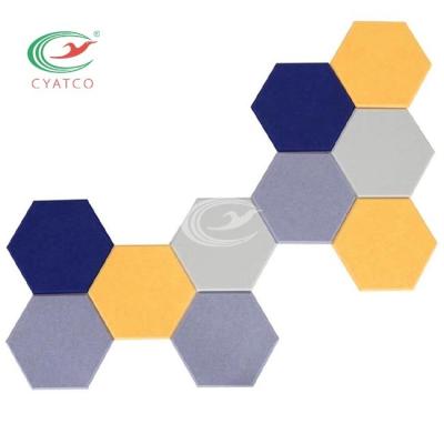 China Harmless Fireproof Hexagon Foam Panels Environmentally Friendly for sale