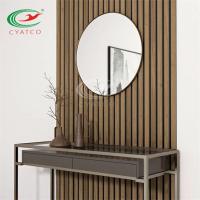 China Fire Resistant Timber Wood Slat Wall Multiscene Sound Absorption for sale