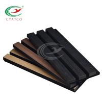 China Formaldehyde Free Linear Wood Wall Panels In Commercial Architecture for sale