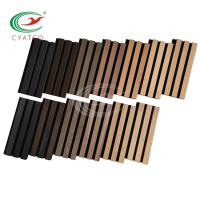 China 2400mm X 605mm Acoustic Wall Panels for Interior Sound Absorption Decor for sale