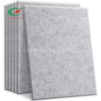 China Grey Rectangle Sound Proof Padding For Wall Ceiling Echo Reduction for sale