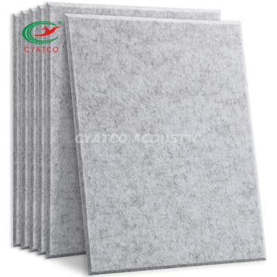 China Grey Rectangle Sound Proof Padding For Wall Ceiling Echo Reduction for sale