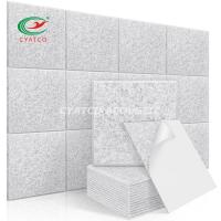 China 9mm Polyeater Fiber Reduce Noise Felt Wall Panels Impact Resistance Sound Proof Padding for sale