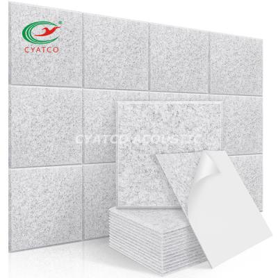 China 9mm Polyeater Fiber Reduce Noise Felt Wall Panels Impact Resistance Sound Proof Padding for sale