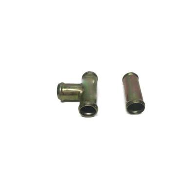 China Jinlong Yutong Bus brass Warm Air Pipe Connector SGJT-ST-25 Thickened Wall 100k Pressure Cycle Bus Spares for sale