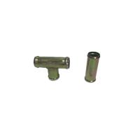 China Jinlong Yutong Bus brass Warm Air Pipe Connector SGJT-ST-25 Thickened Wall 100k Pressure Cycle Bus Spares for sale