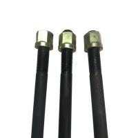 China Bus High Strength Steel Leaf Spring Suspension Bolt HRC30-45 Hex Head 24-27mm Bus Spares Parts for sale