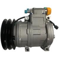 China Yutong Bus 24V DC Air Conditioner Compressor GY10P17C Rear Double B Slot 8126-01407 Spares for sale