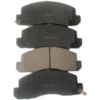 China Shockproof Toyota Coaster Bus Brake Pads D1550 Carbon Fiber Double Rubber Brake Friction Bus Spares for sale