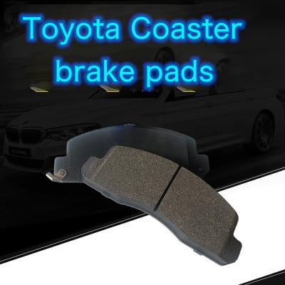 China Shockproof Toyota Coaster Bus Brake Pads D1550 Carbon Fiber Double Rubber Brake Friction Bus Spares for sale