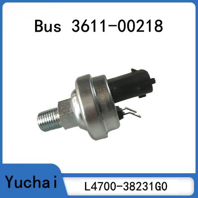 China Yuchai Engine Bus Oil Pressure Sensor J1939 CAN 0-10 Bar 1%FS NPT Bus Spares 3611-00218 for sale
