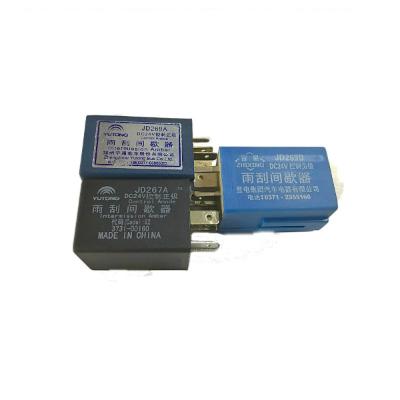 China Yutong Zhongtong Bus Wiper Interval Relay JD269A JD267A JD269B 3731-00160 Rain Sensor Bus Spares for sale