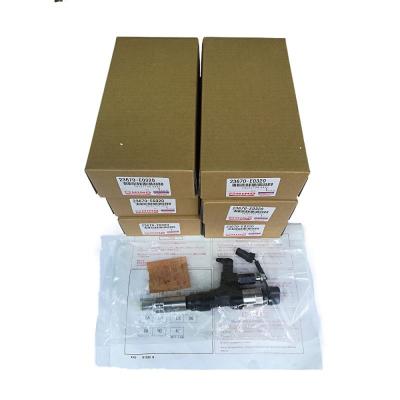 China Hino J08E Bus Truck Precision Fuel Injector Denso Gen3 Zinc-Nickel Coated Bus Spares 23670-E0320 for sale