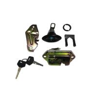 China Toyota Coaster Bus Rear Compartment Door Lock 157E Genuine Bus Spares Parts for sale