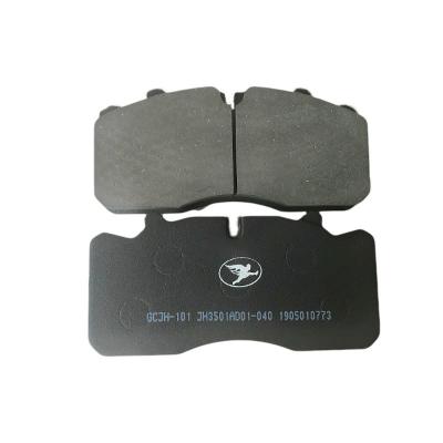 China Yuanfeng Bus Truck Brake Pad Replacement JH3501AD01-040 WVA29088 500k Cycle -20C Bus Spares for sale