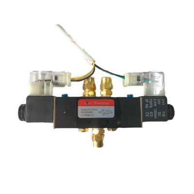 China Jinlong Zhongtong Bus Door Pump Solenoid Valve 6108-01355 304SS 500k Cycle 6mm Bus Spares Parts for sale