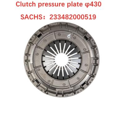 China SACHS Clutch Pressure Plate 430mm 200k Hours Alloy Steel ISO IATF Bus Spares Parts for sale