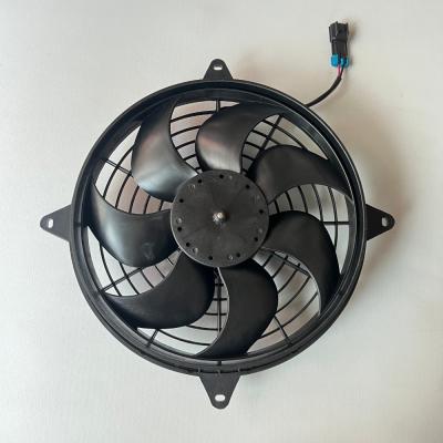 China Bus A/C Condenser Fan 23148X Suction Type Electronic Fan Cooling Bus Spares for sale