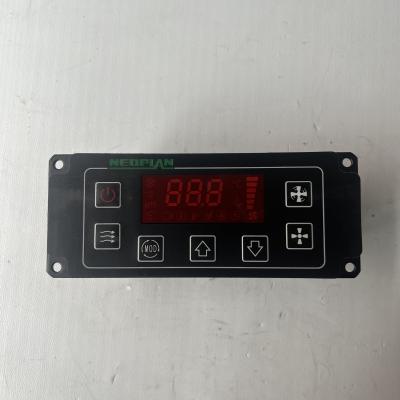 China Youth Neoplan Bus LED-VI Air Conditioner Control Panel Climate Control Bus Spares for sale