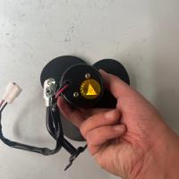China 5-Inch BA8027 Silicone Blade Truck Bus Cabin Fan 24V Quick-Release Anti-Pinch Bus Spares Parts for sale