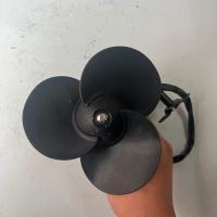 China 5-Inch BA8027 Silicone Blade Truck Bus Cabin Fan 24V Quick-Release Anti-Pinch Bus Spares Parts for sale