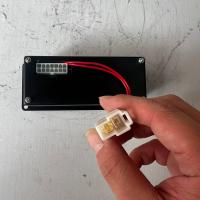 China Ankai Bus Air Conditioning Control Panel ABS Plastic DC 24V Auto Sleep IP54 Bus Spares Parts for sale