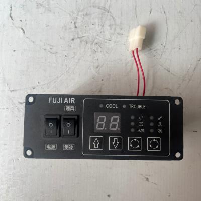 China Ankai Bus Air Conditioning Control Panel ABS Plastic DC 24V Auto Sleep IP54 Bus Spares Parts for sale