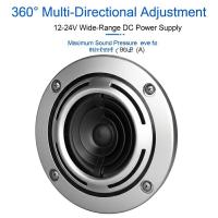 China Higer Bus 12-24V DC Air Vent Assembly 360-Degree Adjustment Integrated Speaker Modular Bus Spares for sale