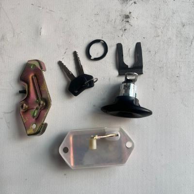 China Premium Rear Luggage Door Lock for Toyota Coaster with Static Locking Force ≥ 5000N and Temperature Range -40℃ to 85℃ for Easy Installation for sale