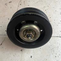 China Xiamen King Long Bus Dual-Groove A/C Idler Pulley Cast Iron Double Seal Mute Design Bus Spares for sale
