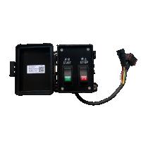 China King Long Bus Rear Compartment Starter Switch Box 6-8 Pin Waterproof Rocker Bus Spares 238600520 for sale
