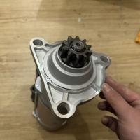 China Kamaz 24V 5.5KW Heavy Duty Starter Motor 10 Teeth 3-Bolt Flange Clockwise Bus Spares for sale
